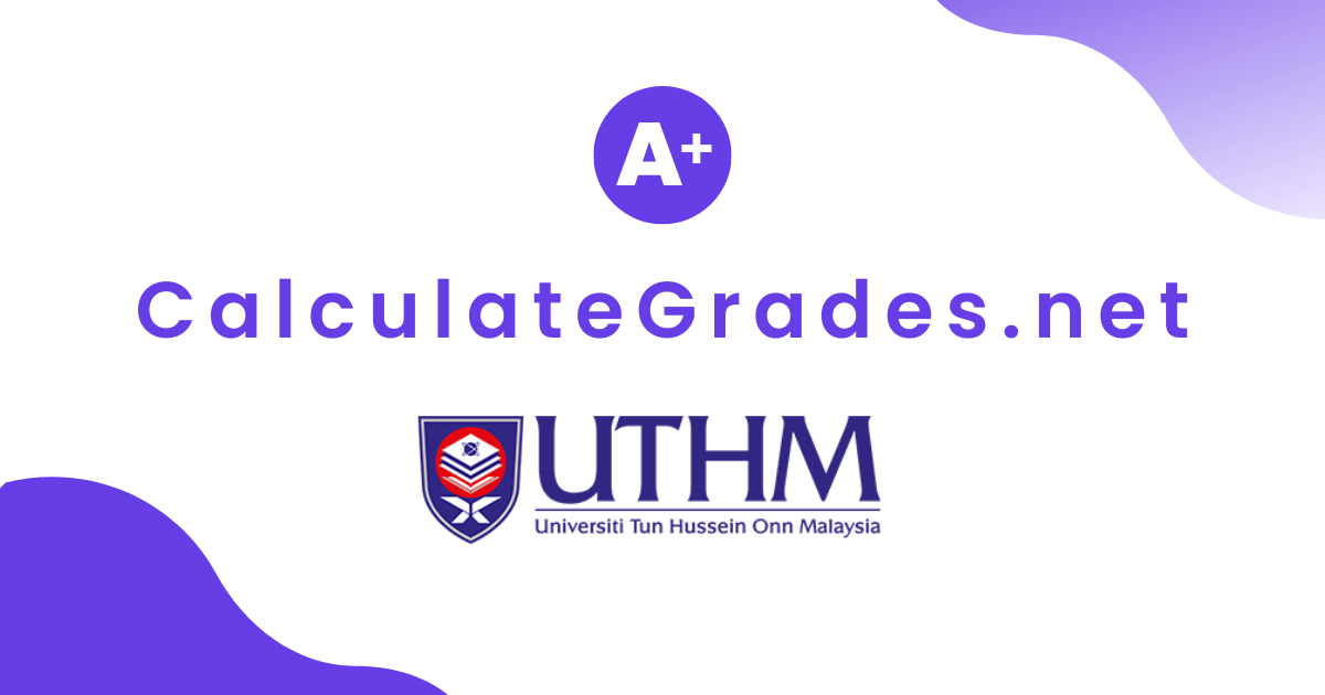 UTHM CGPA Calculator